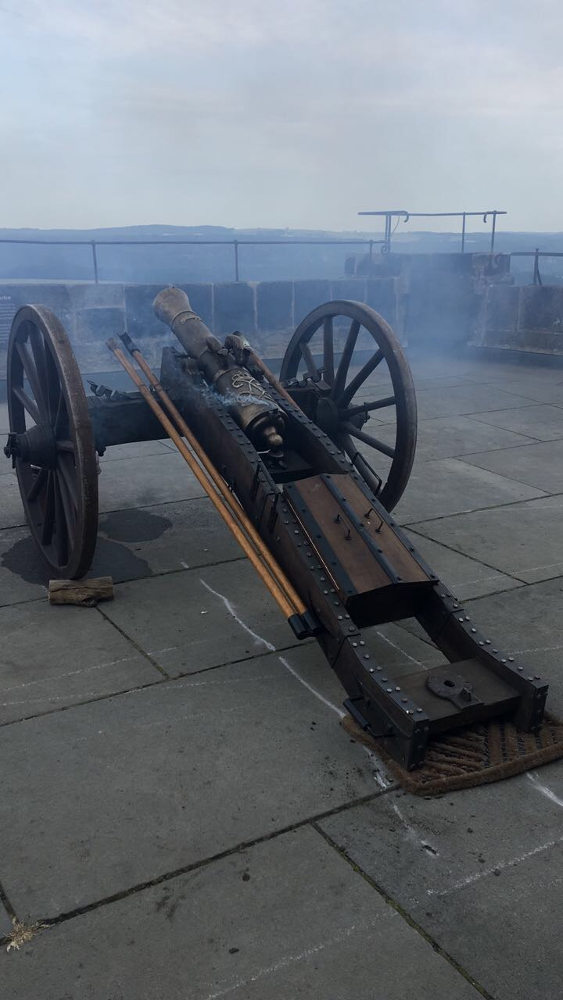 Kanonen Donner über dem Elbtal, September 2017 - Waffensachkunde